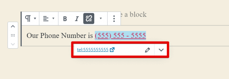 Add a Clickable Phone Number in WordPress (3 Steps)