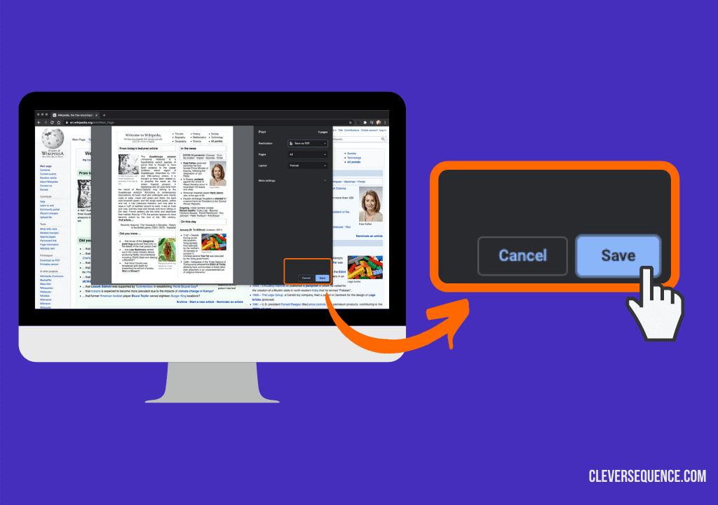 How to save an article as a PDF? Step by Step (October)