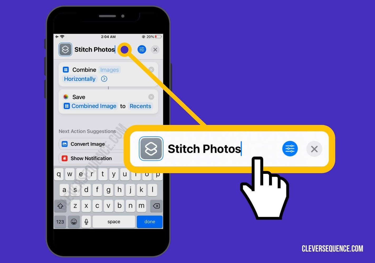 3 Steps to Stitch Photos Together on iPhone in 2025