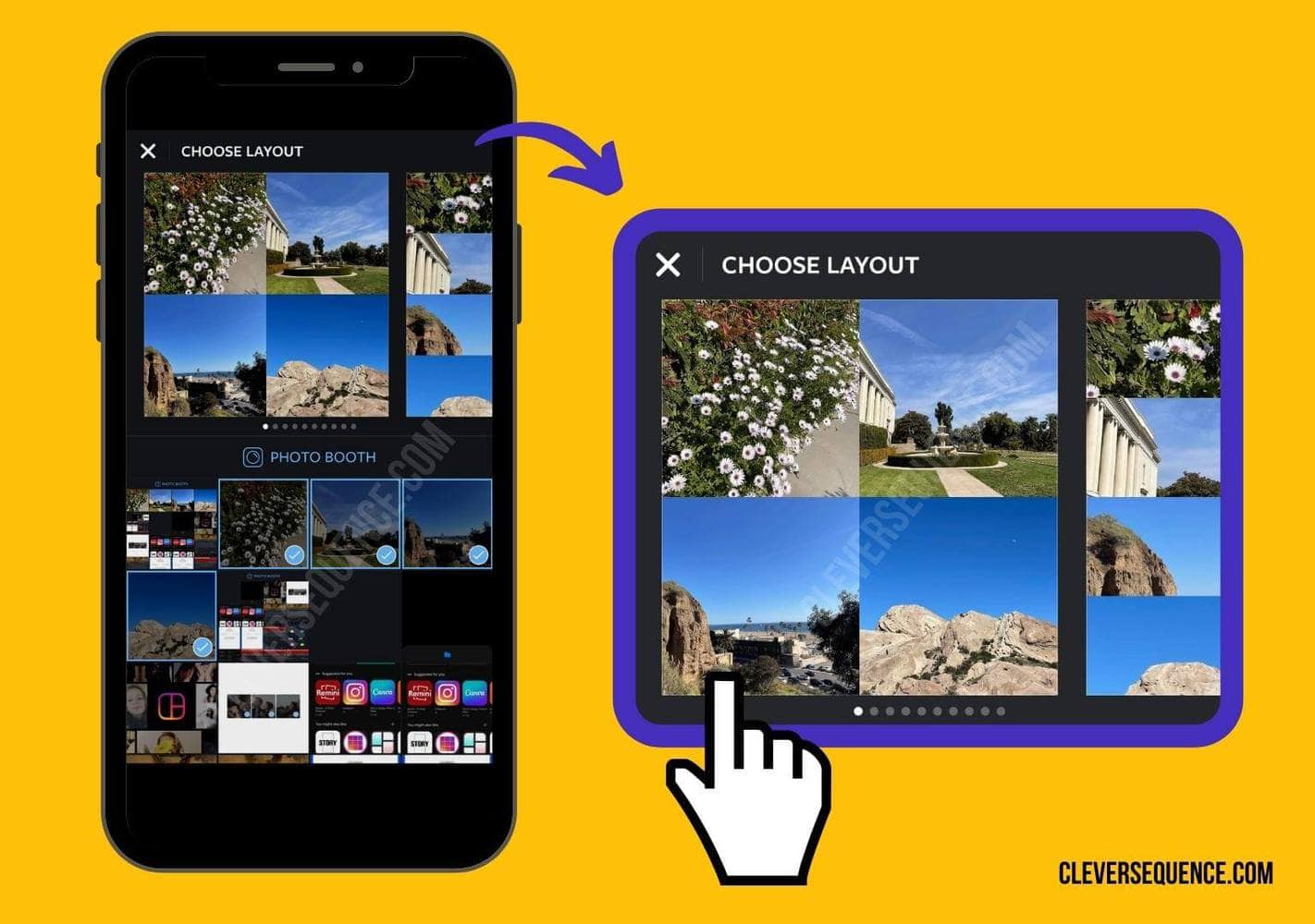 3 Steps to Stitch Photos Together on iPhone in 2025