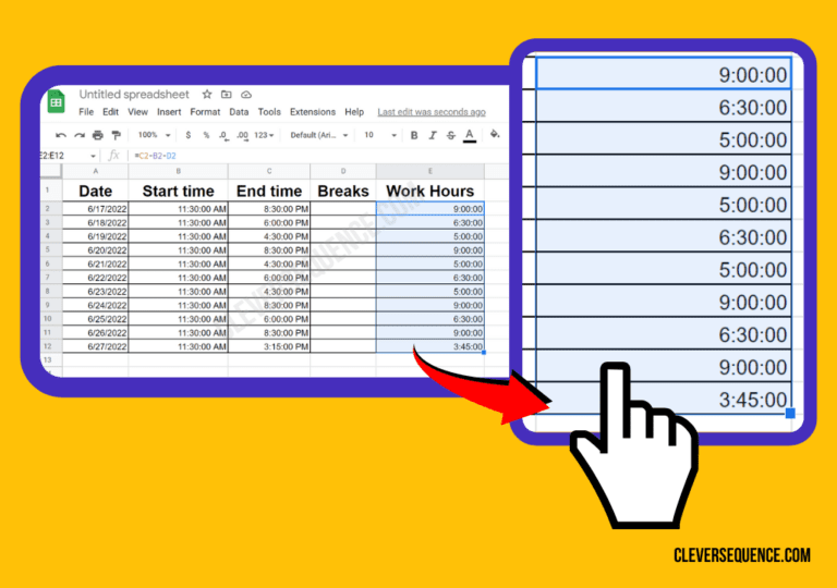 6 Steps to Lock Formulas in Google Sheets (Solved)