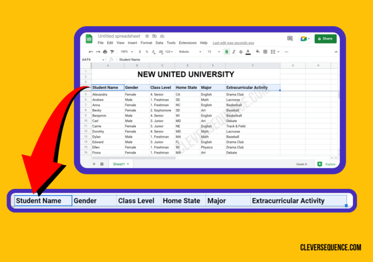 3 Steps to Lock Rows in Google Sheets for Sorting