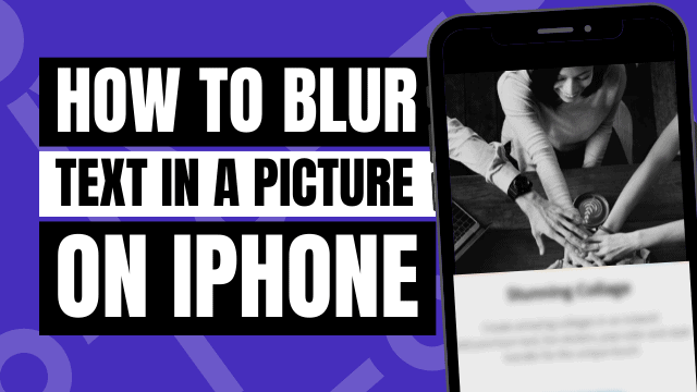 7 Steps To Blur Text In A Picture On IPhone In 2023 7-steps-to-blur-text-in-a-picture-on-iphone-in-2023