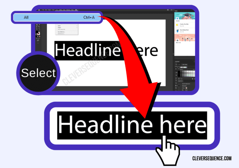 How to Underline Text in Illustrator (Step by Step)
